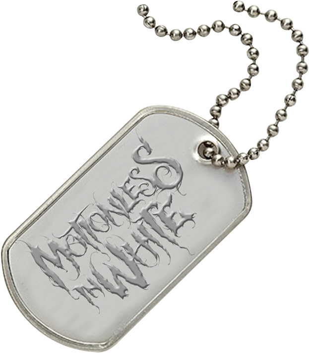 Download Military Dog Tags Png - Motionless In White Dog Tag - ClipartKey