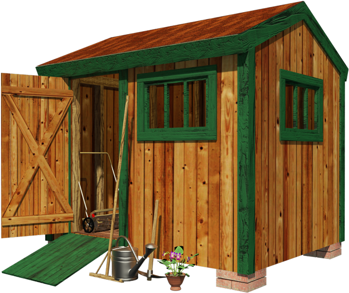 Download Garden Tool Shed Plans - Shed - ClipartKey