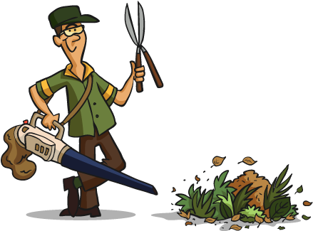 Download Clip Art Transparent Library Lawn Maintenance Gardening - Fall ...