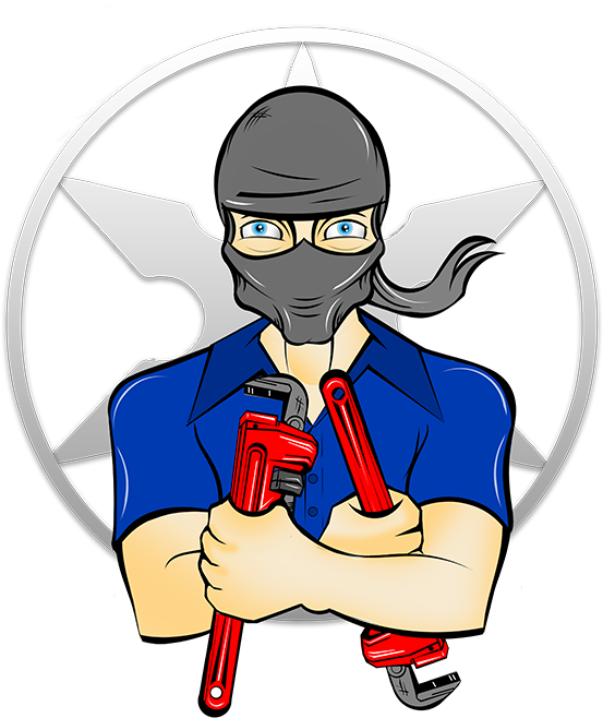 Download Ninja Plumber - Ninja Plumber Logo - ClipartKey