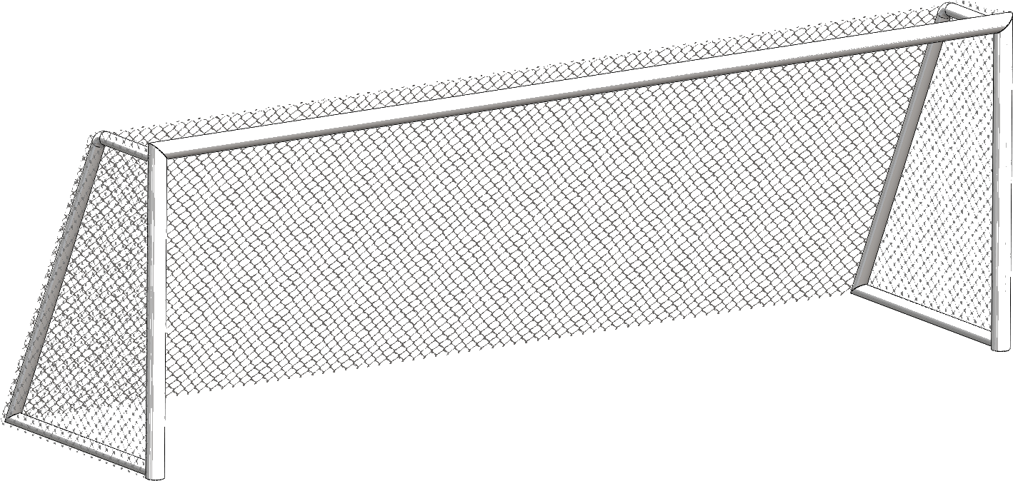 Download Soccer Goal Transparent Background - ClipartKey