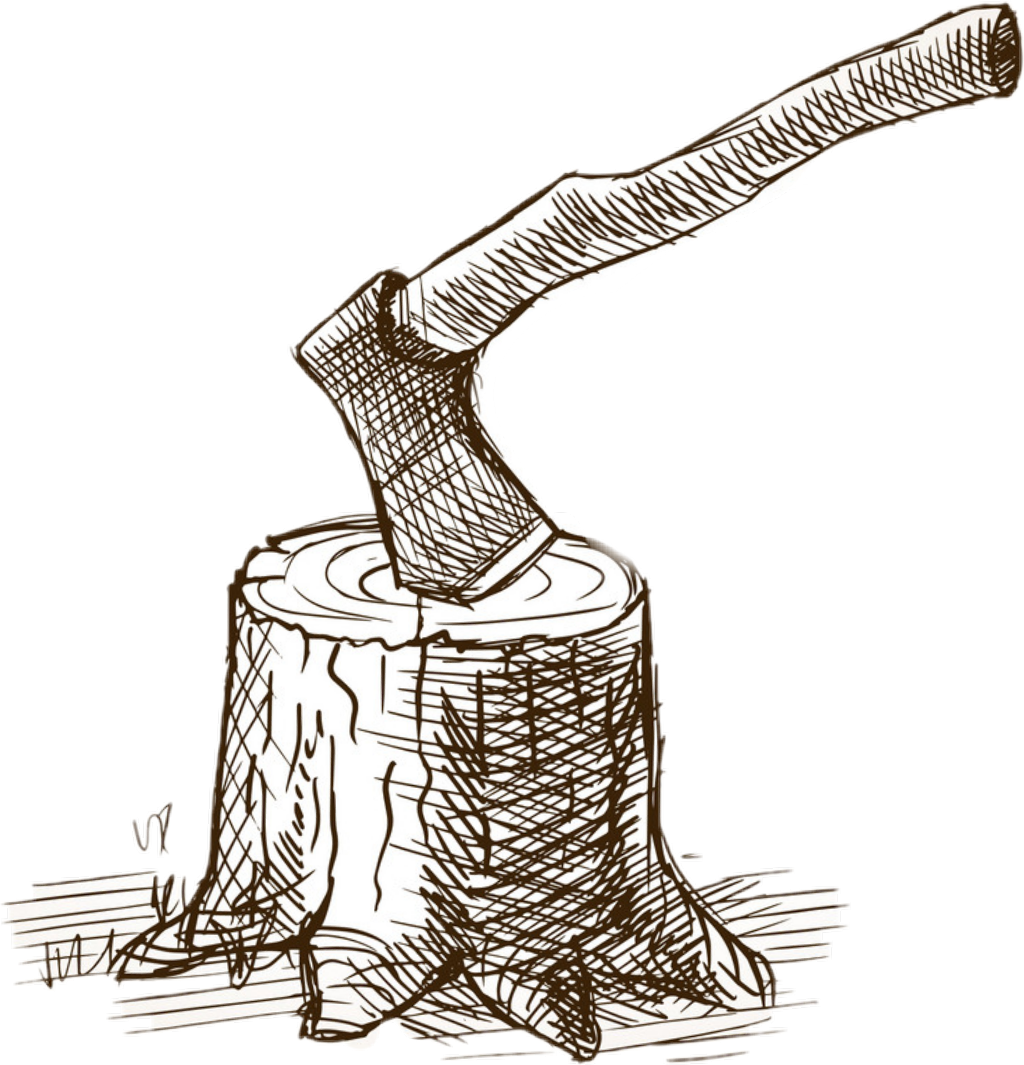 Download #axe #stump #lumberjack #logging #axes - Wood Axe In Tree ...