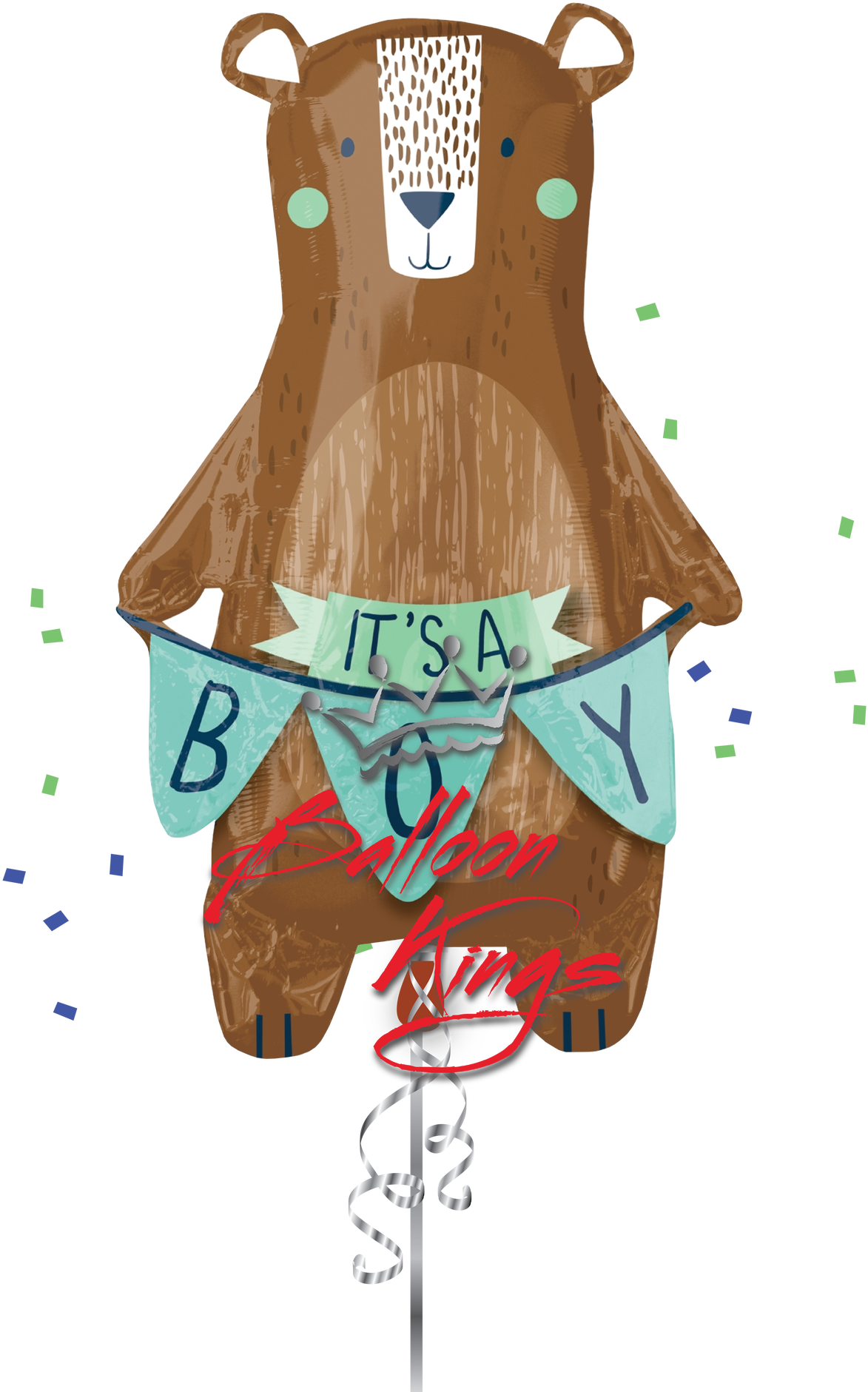 Download Its A Boy Bear - Can Bearly Wait Baby Shower - ClipartKey
