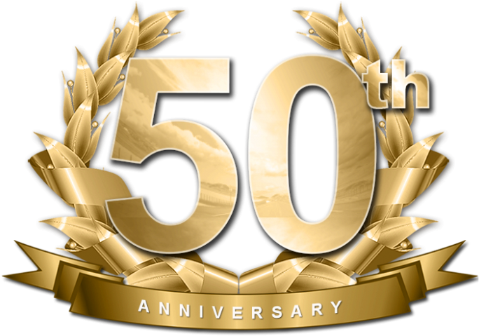 Download 50th Gold Png - Gold 50th Anniversary Png - ClipartKey