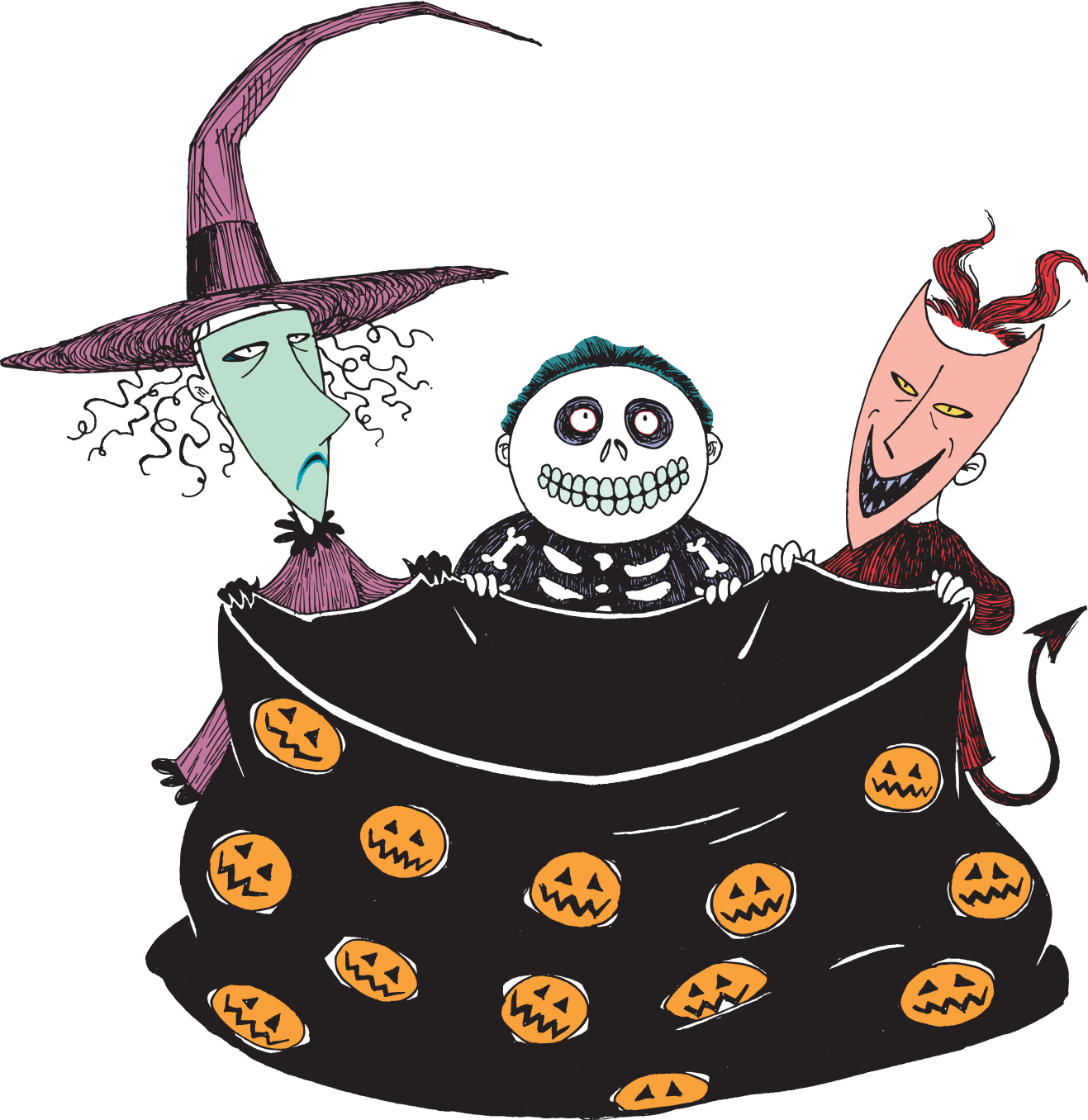 Download Nightmare Before Christmas Transparent - ClipartKey