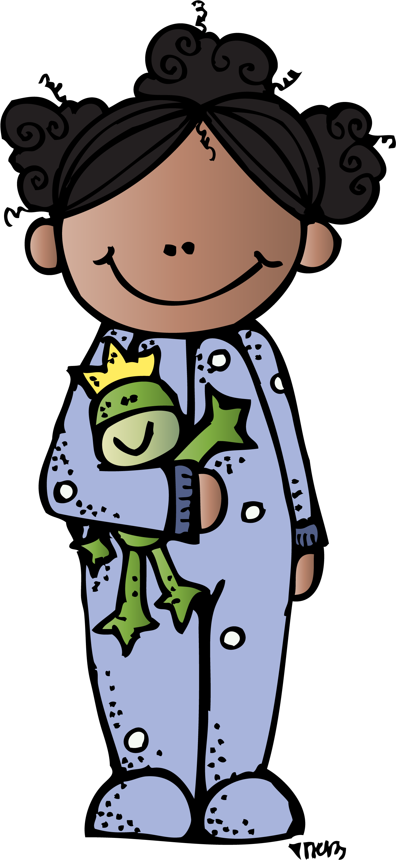 Download Girl 4 Melonheadz 13 Colored - Melonheadz Polar Express ...