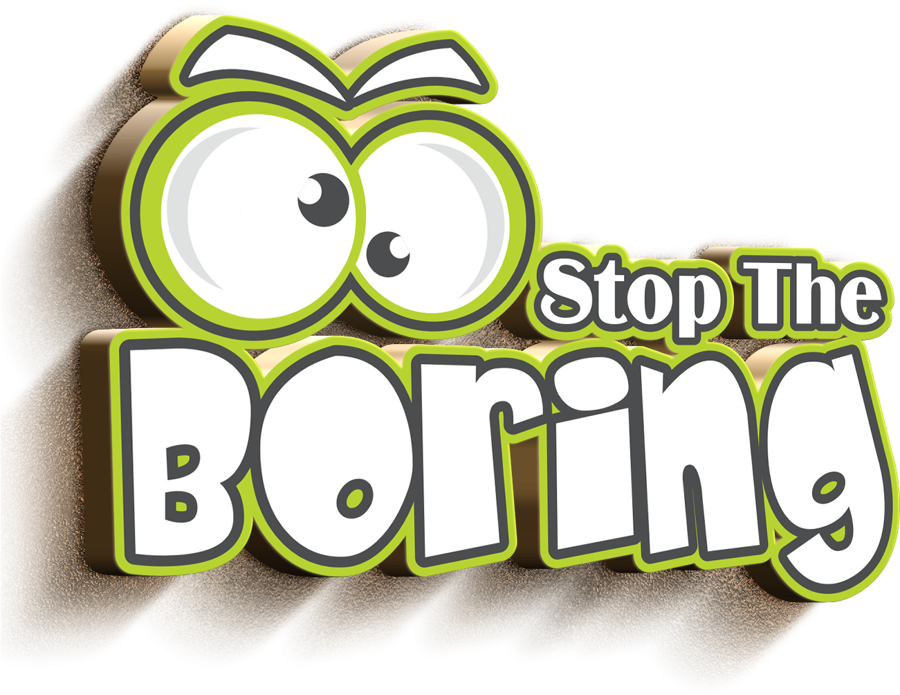 Download Stop The Boring - Graphic Design - ClipartKey