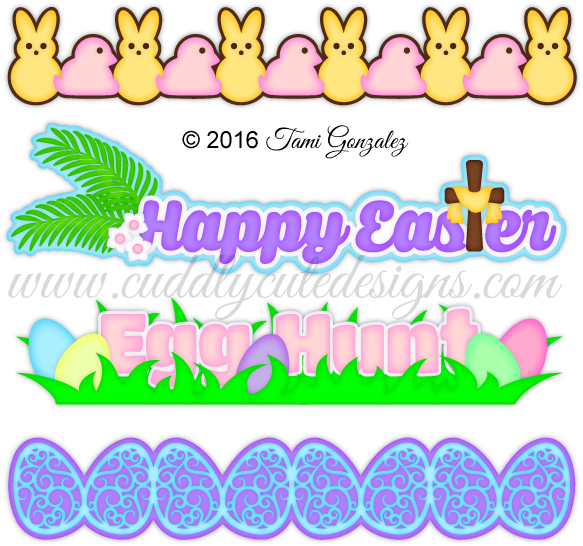 Download Clip Art Easter Borders - ClipartKey