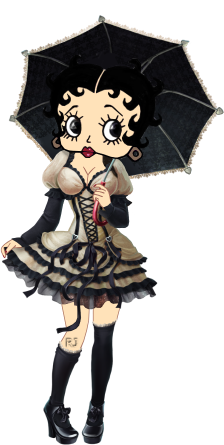 Download Betty Boop Gothic - ClipartKey