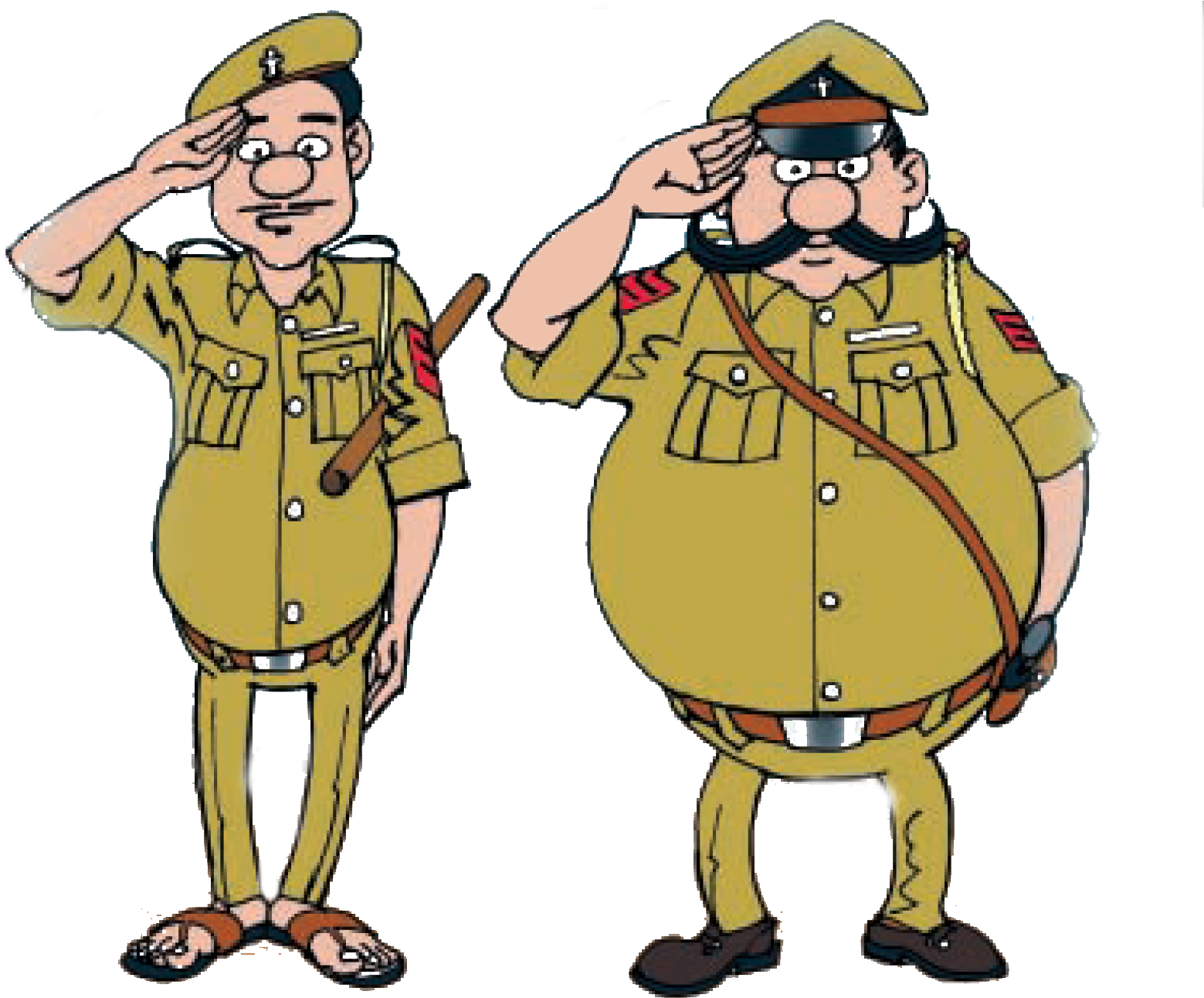 Download Cop Image002 - Police Crime Cartoons Transparent - ClipartKey