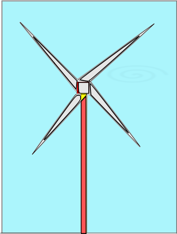 Download Windmill,angle,symmetry - Wind Turbine - ClipartKey