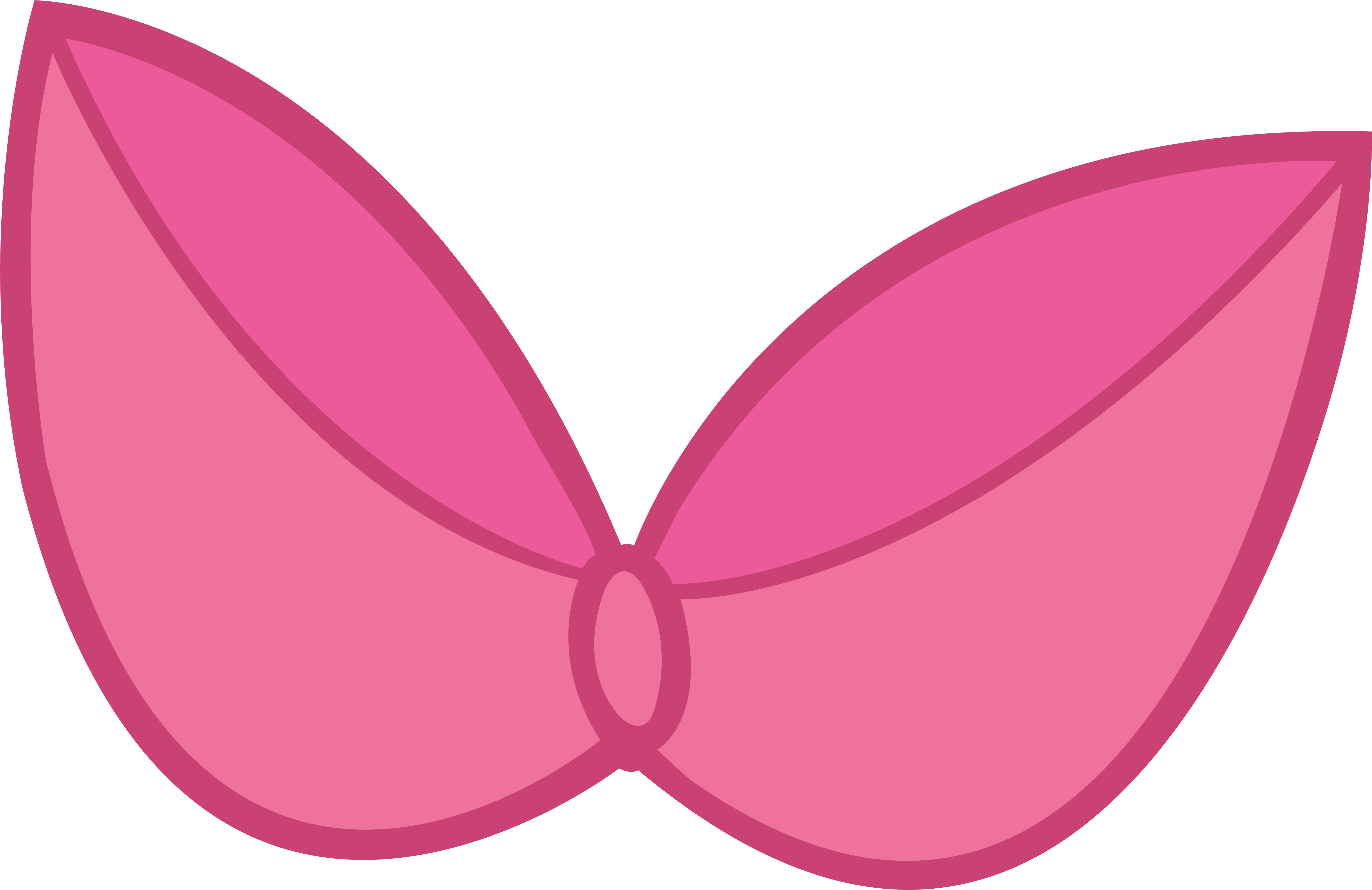 Download Transparent Pink Bow Clipart - Mlp Apple Bloom Bow - ClipartKey