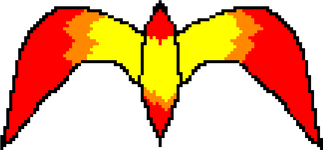 Download Phoenix Pixel Art - ClipartKey