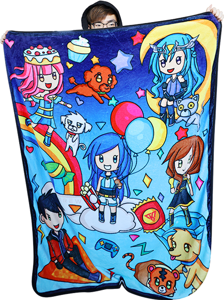 Download Itsfunneh Merch Blanket - ClipartKey