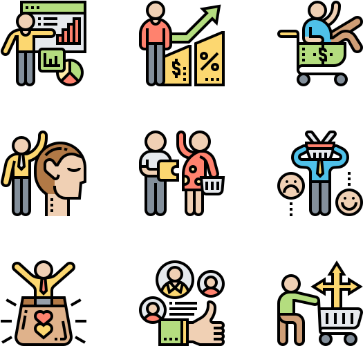 Download Consumer Behaviour - Change Management Icons - ClipartKey