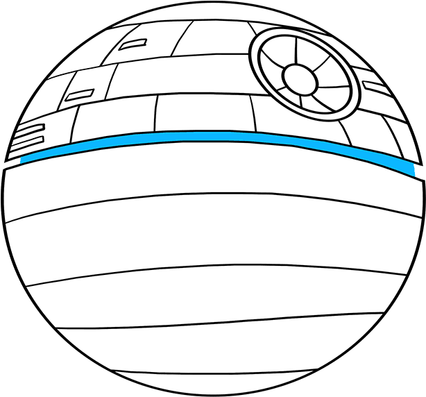 Download How To Draw Death Star From Star Wars - ClipartKey