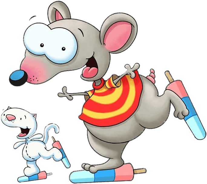 Download Toopy & Binoo Ice Skating - Toopy And Binoo Transparent ...