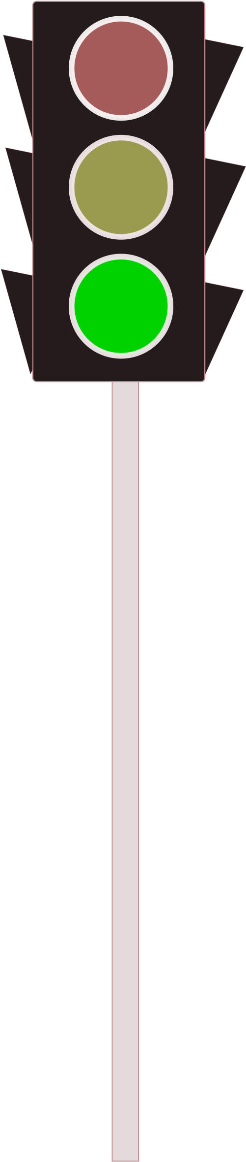 Download Transparent Stop Light Png - Wood - ClipartKey