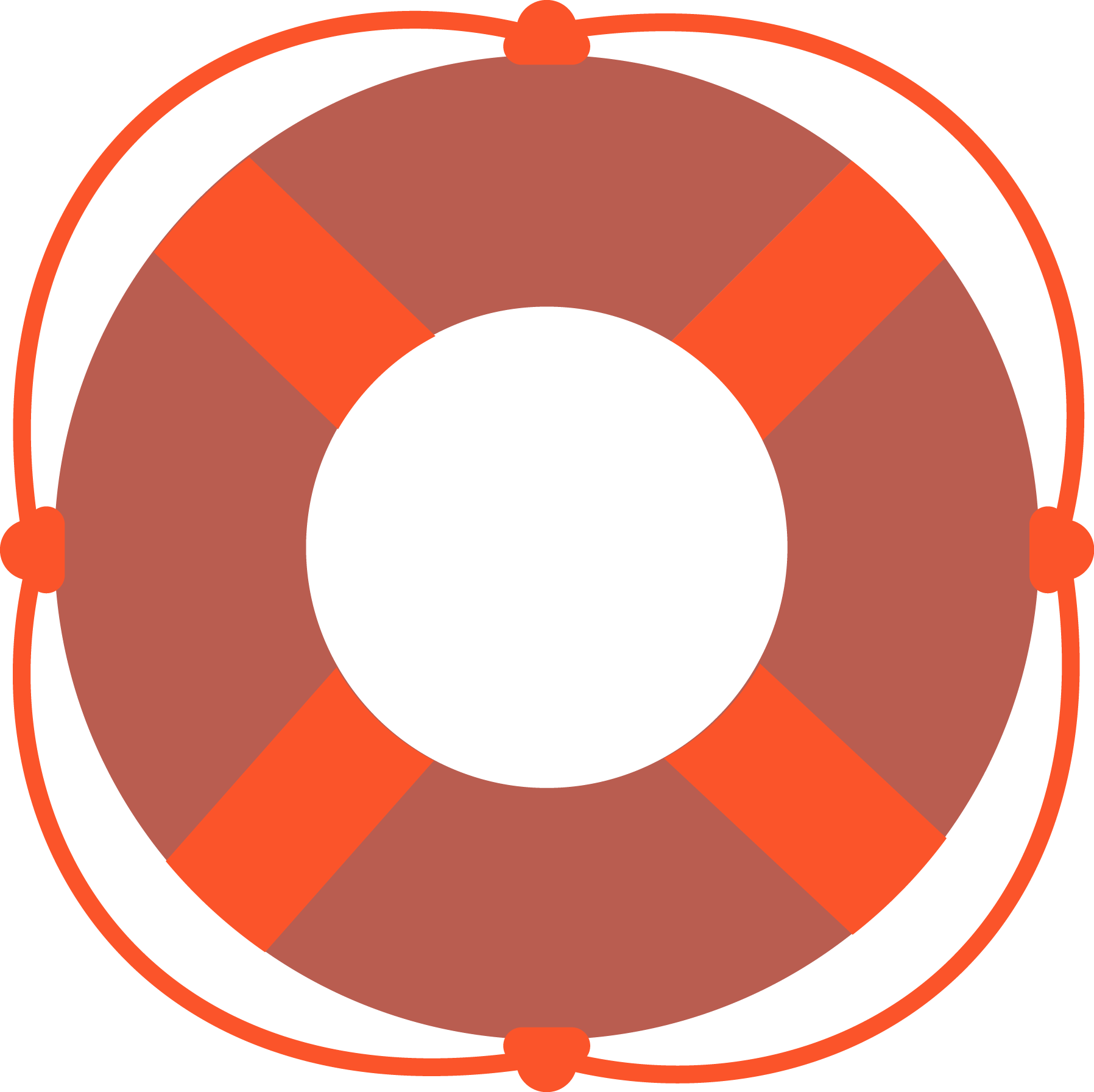 Download Transparent Life Preserver Clipart - Circle - ClipartKey