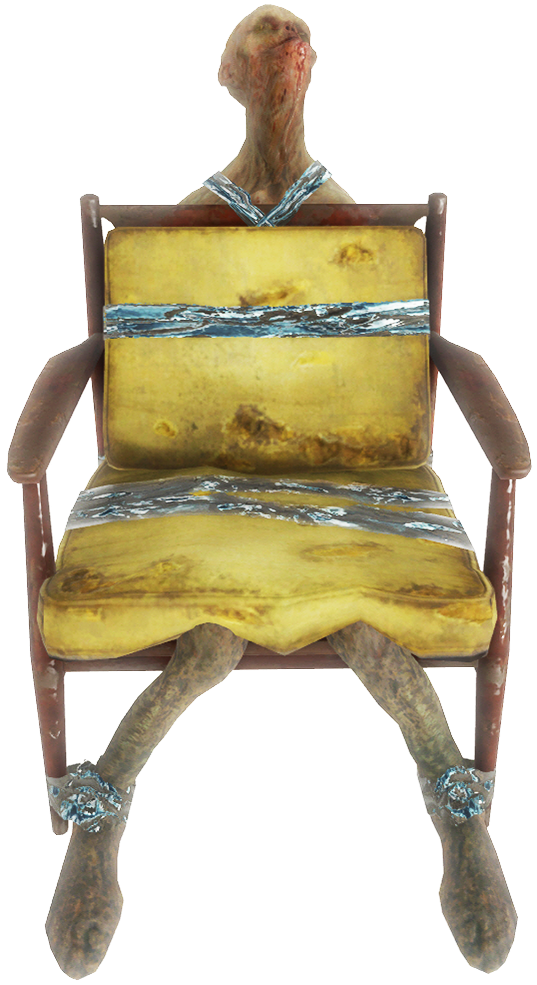 Download Transparent King On Throne Clipart - Fallout 4 Ghoul Chair ...
