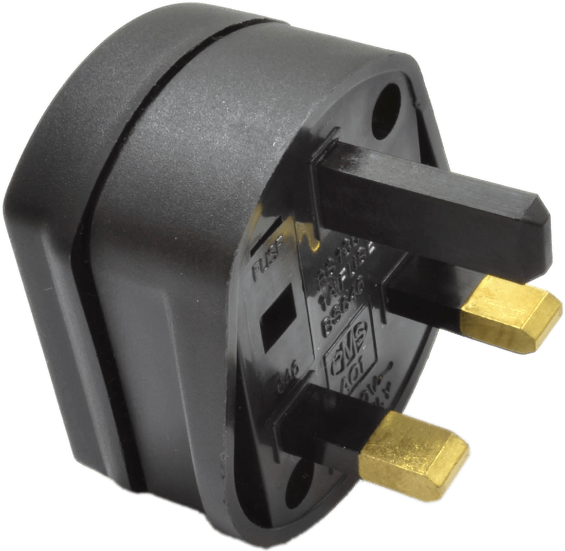 Download Plug Uk Black - Plug Transparent Background - ClipartKey