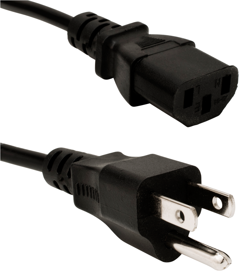 Download Power Cable Transparent Images Png - Power Supply Plug Name ...