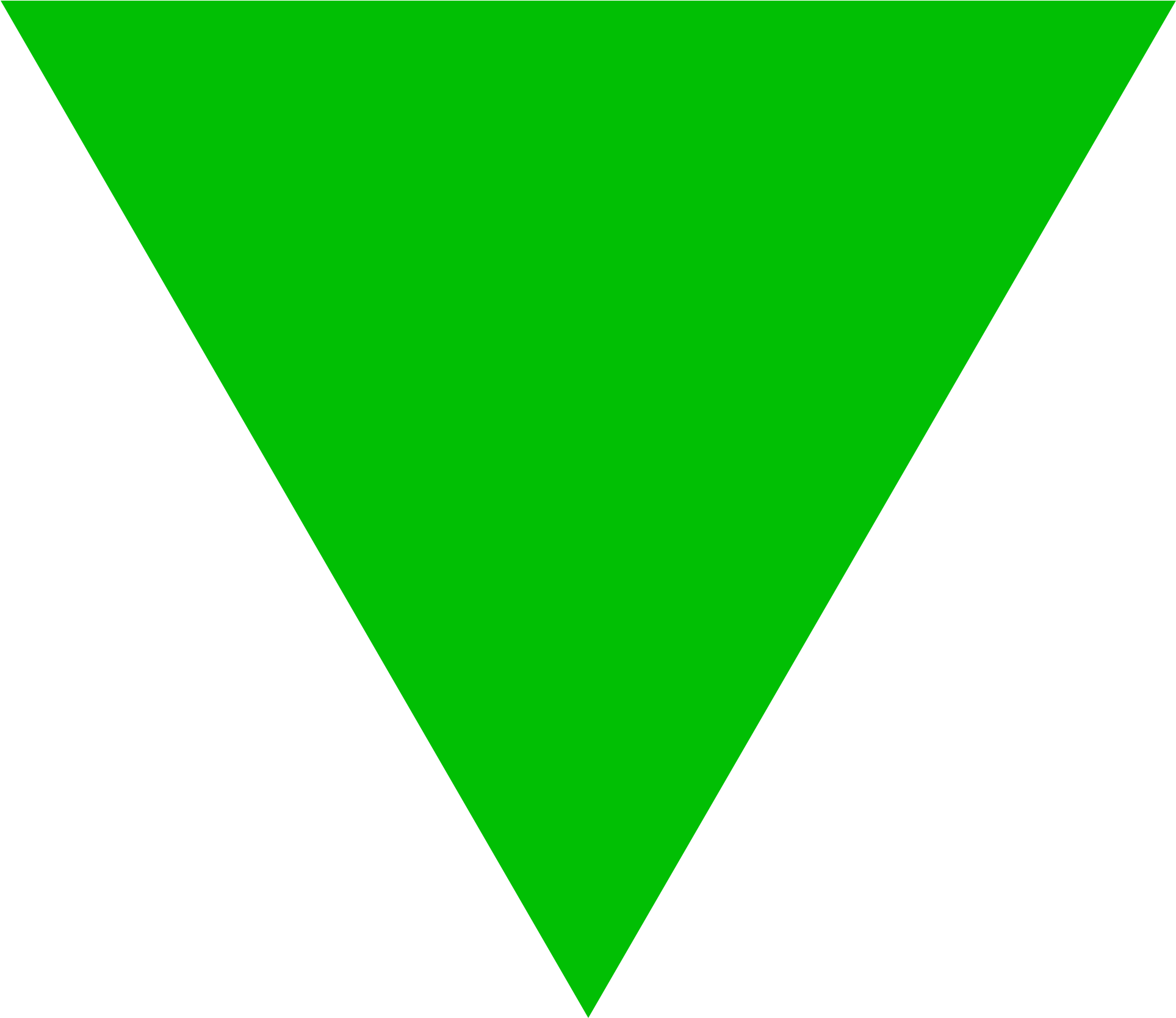 Download Green Triangle Logos - Green Triangle Icon Png - ClipartKey