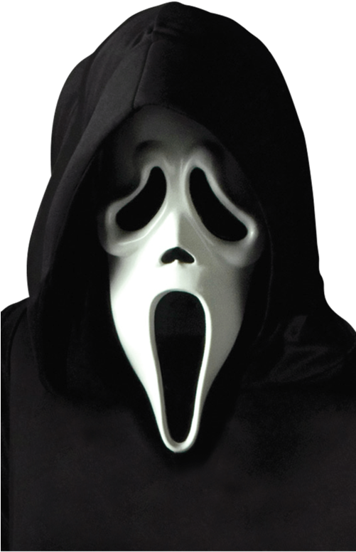 Download Transparent Ghostface Scream - Ghostface Mask Png - ClipartKey