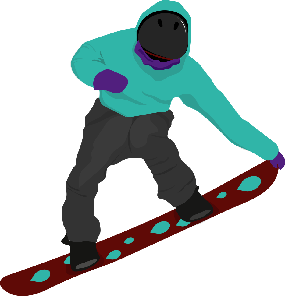 Download Snowboard Clipart Olympic Snowboarding - Transparent ...