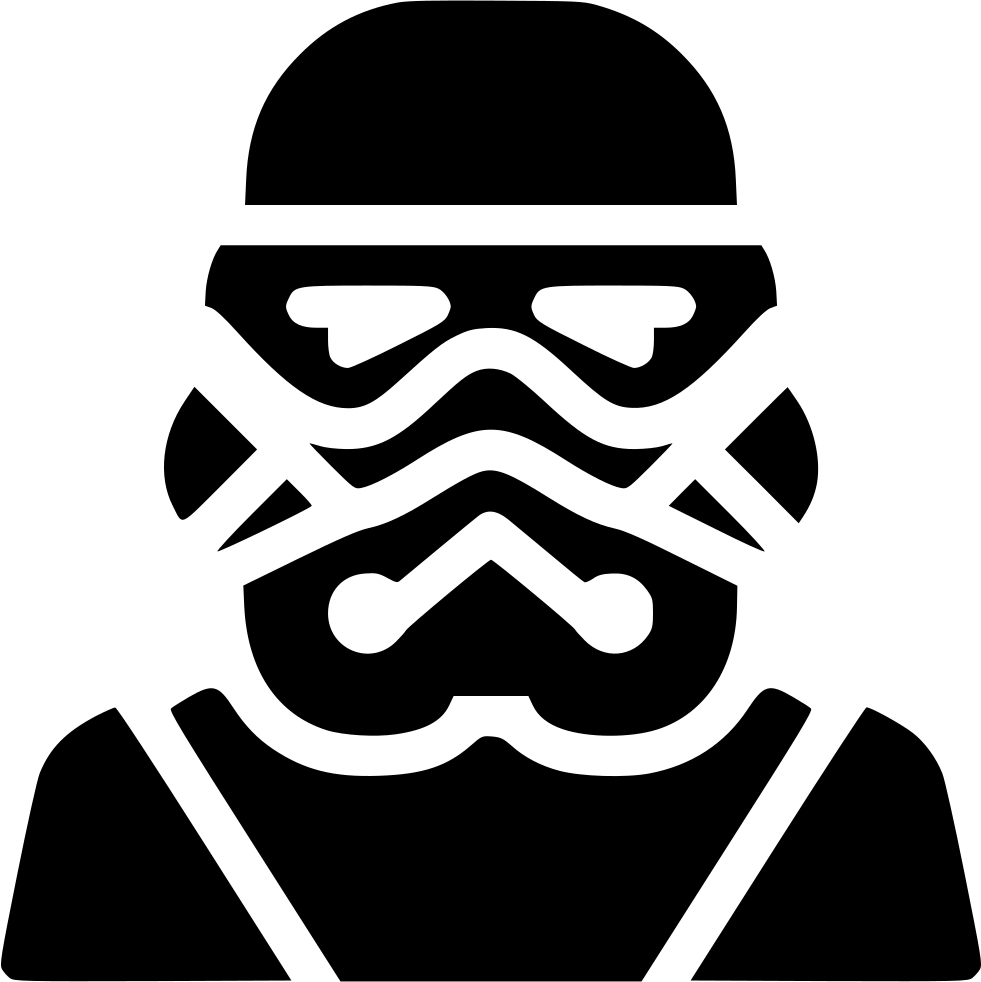 Download Transparent Stormtrooper Icon Png - Illustration - ClipartKey