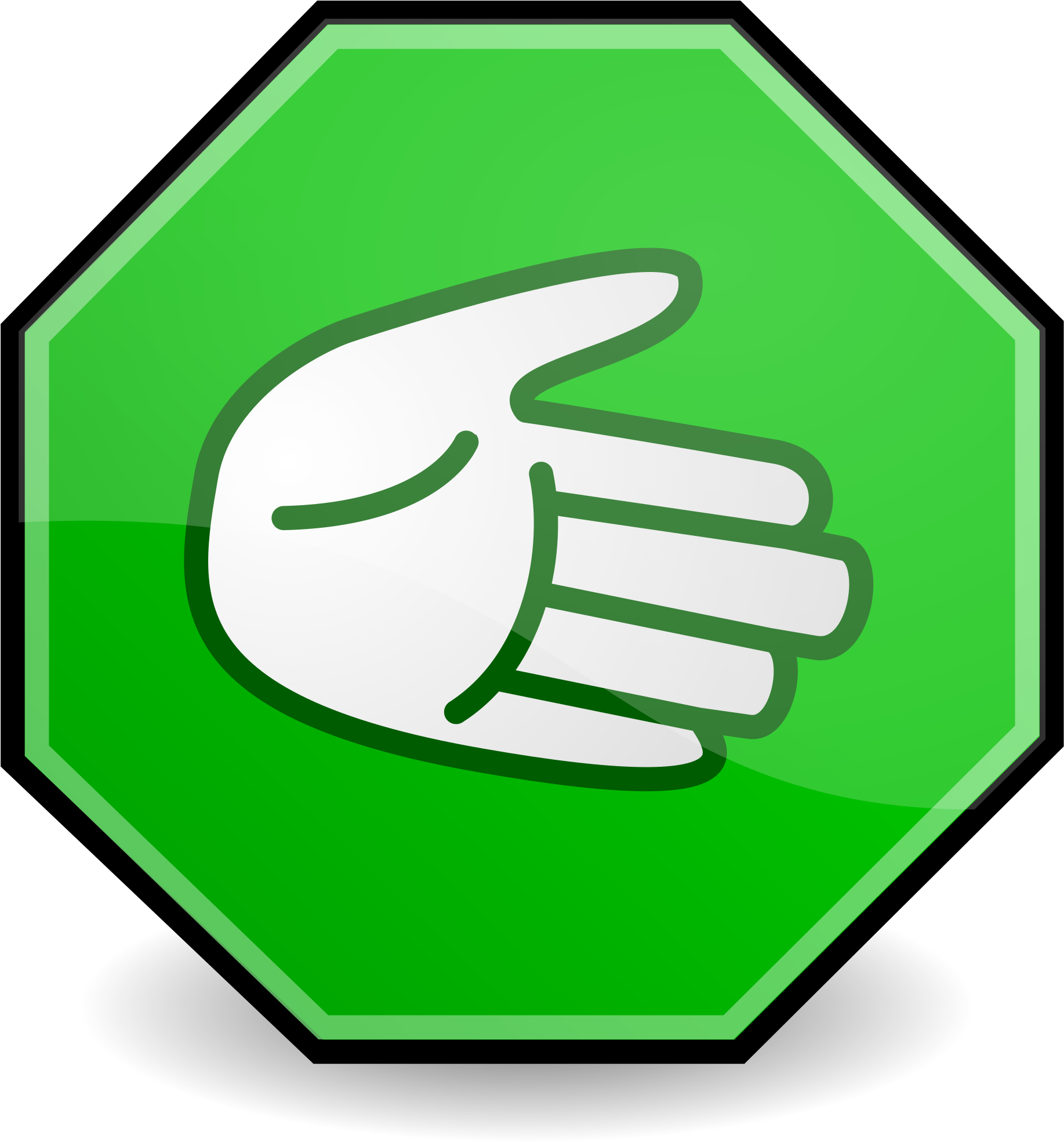 Download Go Hand Sign Clipart , Png Download - Go Hand Sign - ClipartKey