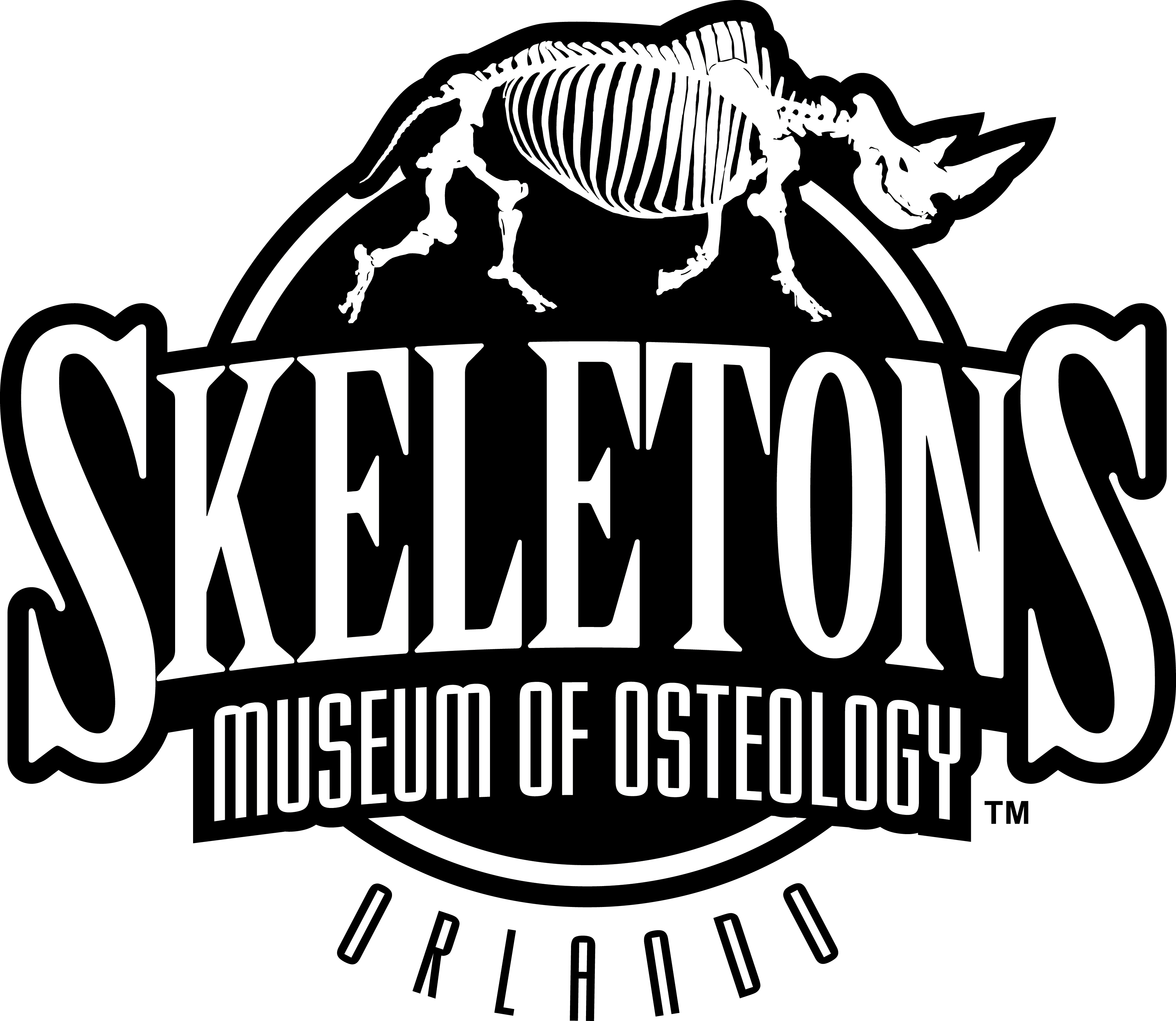 Download Skeletons Museum Of Osteology Logo - ClipartKey