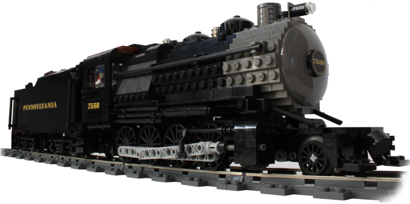 Download Prr H10 - Lego Steam Train Power Function - ClipartKey
