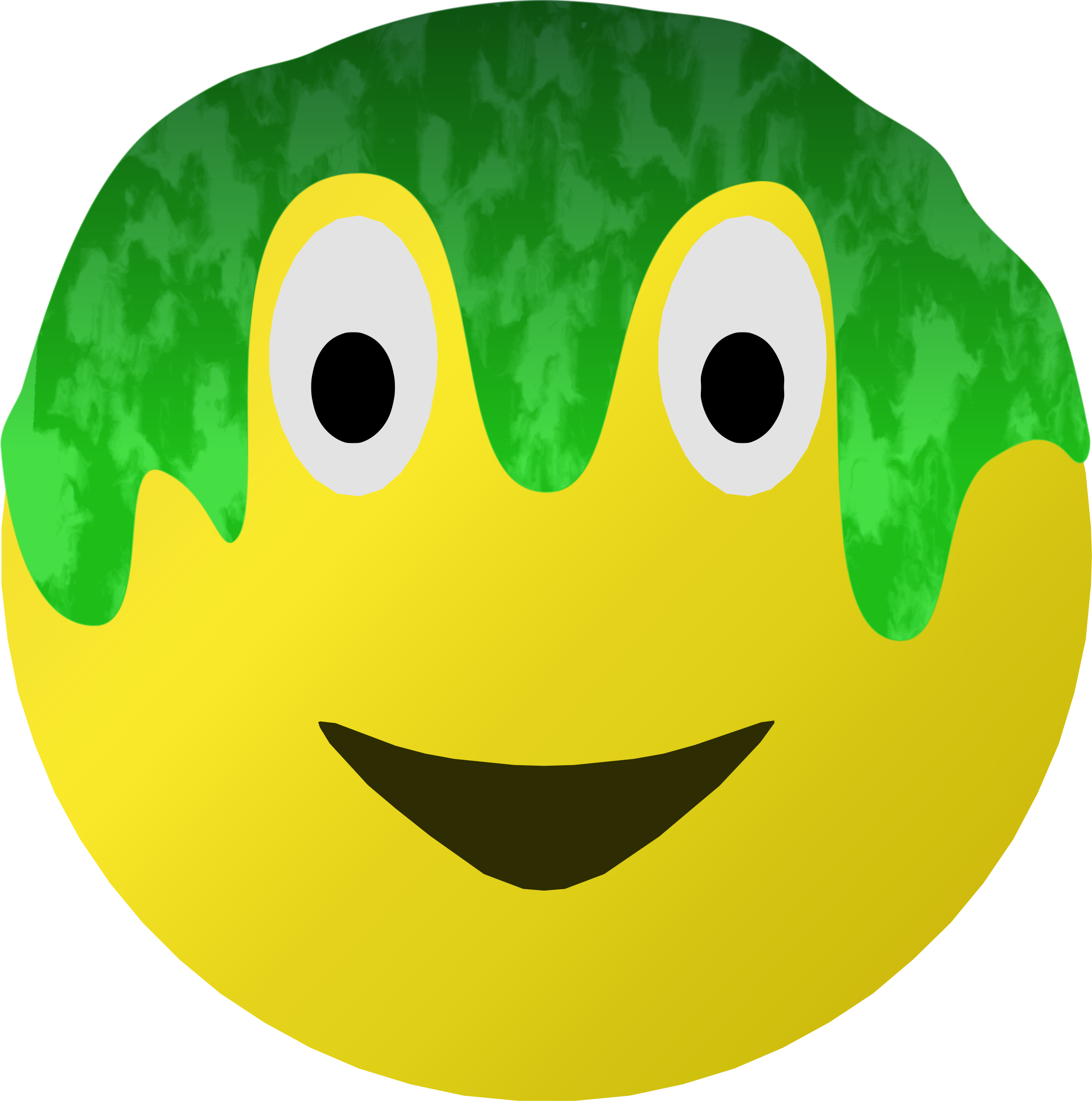 Download Slimed Smiley Clip Arts - Emoji Slime Png - ClipartKey