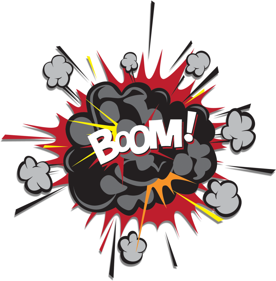 Download Animation Clip Art Boom - Animated Boom Explosion - ClipartKey