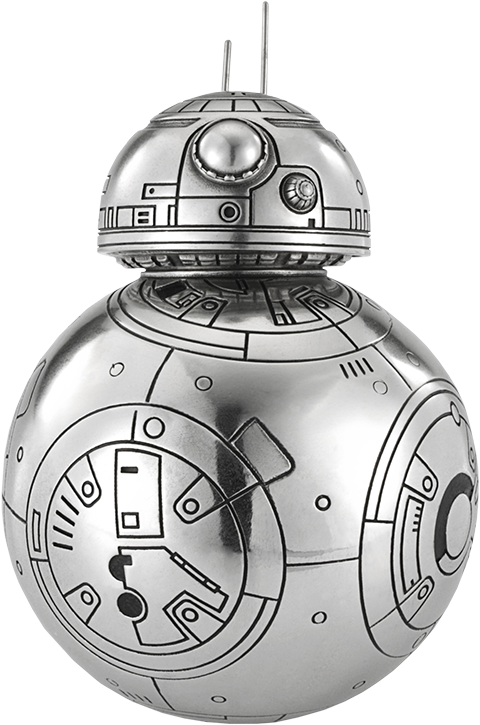 Download Transparent Bb8 Png - Bb8 Pewter - ClipartKey