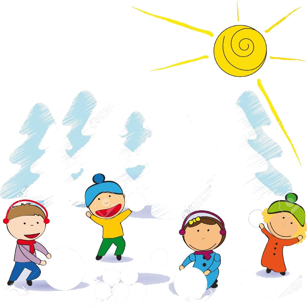 Download Winter Free Clip Art For Kids December Clipart Net - Schnee ...