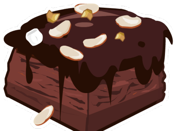Download Brownie Clipart Animated - Cartoon Brownies Transparent ...