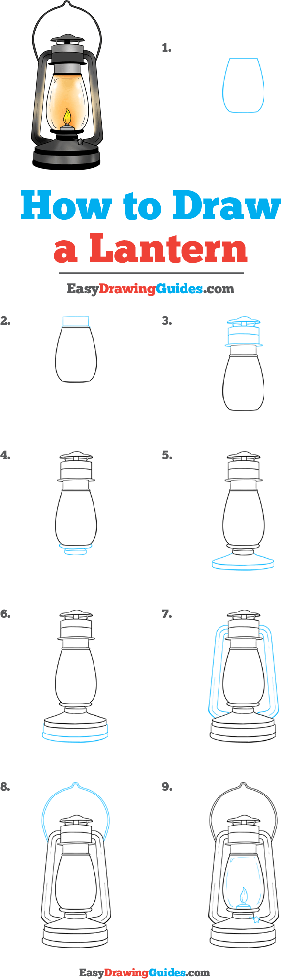 Download How To Draw A Lantern - Draw A Jet Easy - ClipartKey