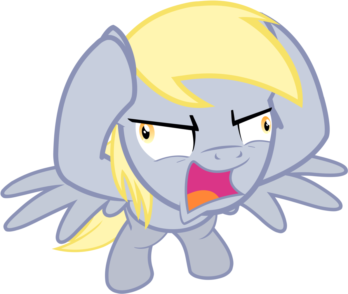 Download Absurd Res Angry Artist Greenmachine Derpy Clipart - Derpy ...