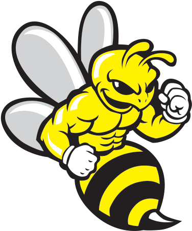 Download Printed Vinyl Bee Wasp - Bodybuilder Bee - ClipartKey