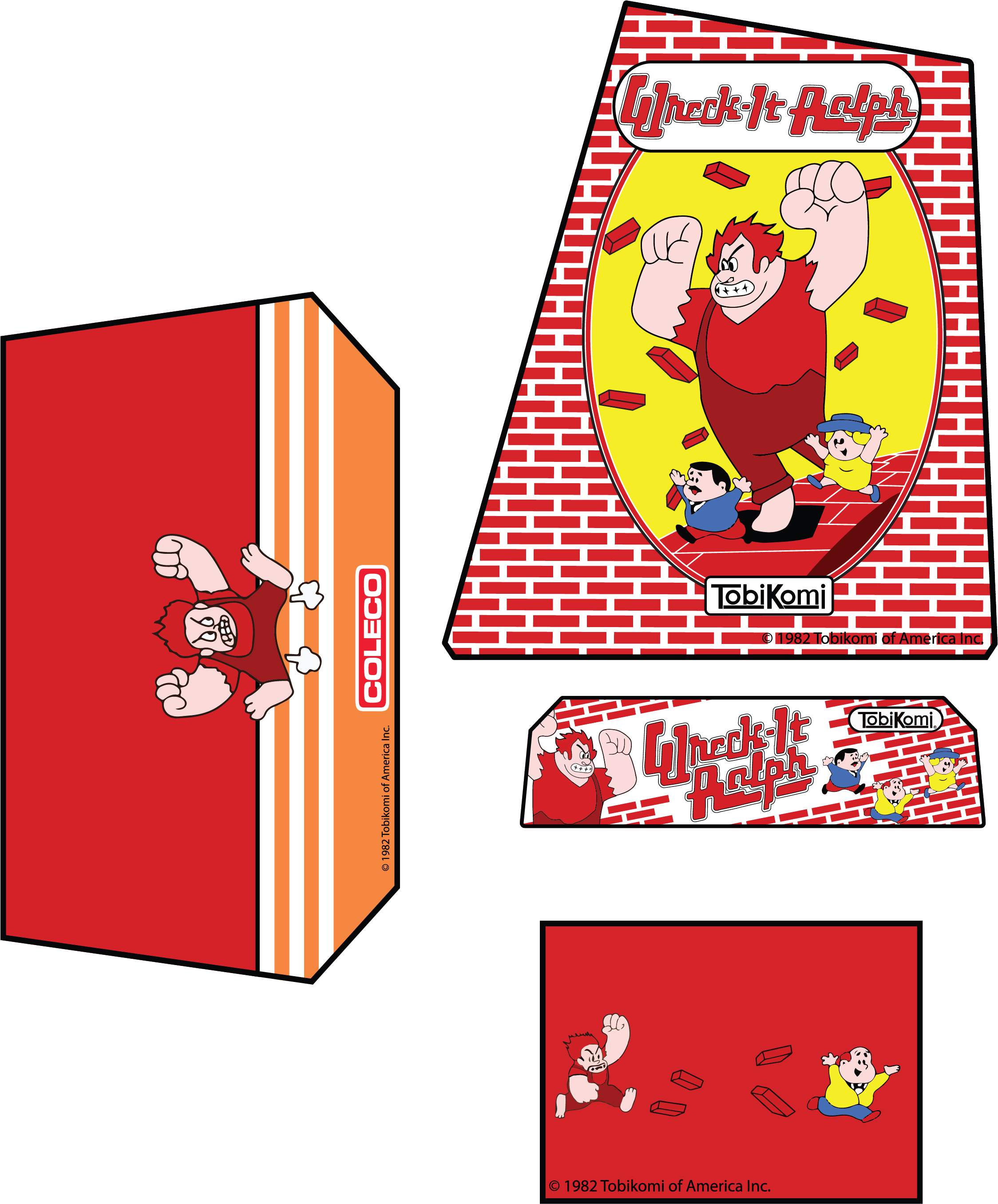 Download Transparent Wreck It Ralph Logo Png - Wreck It Ralph Coleco ...