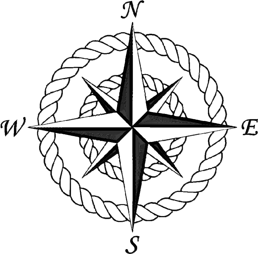 Download Transparent Compass Rose Clipart - Transparent Background ...