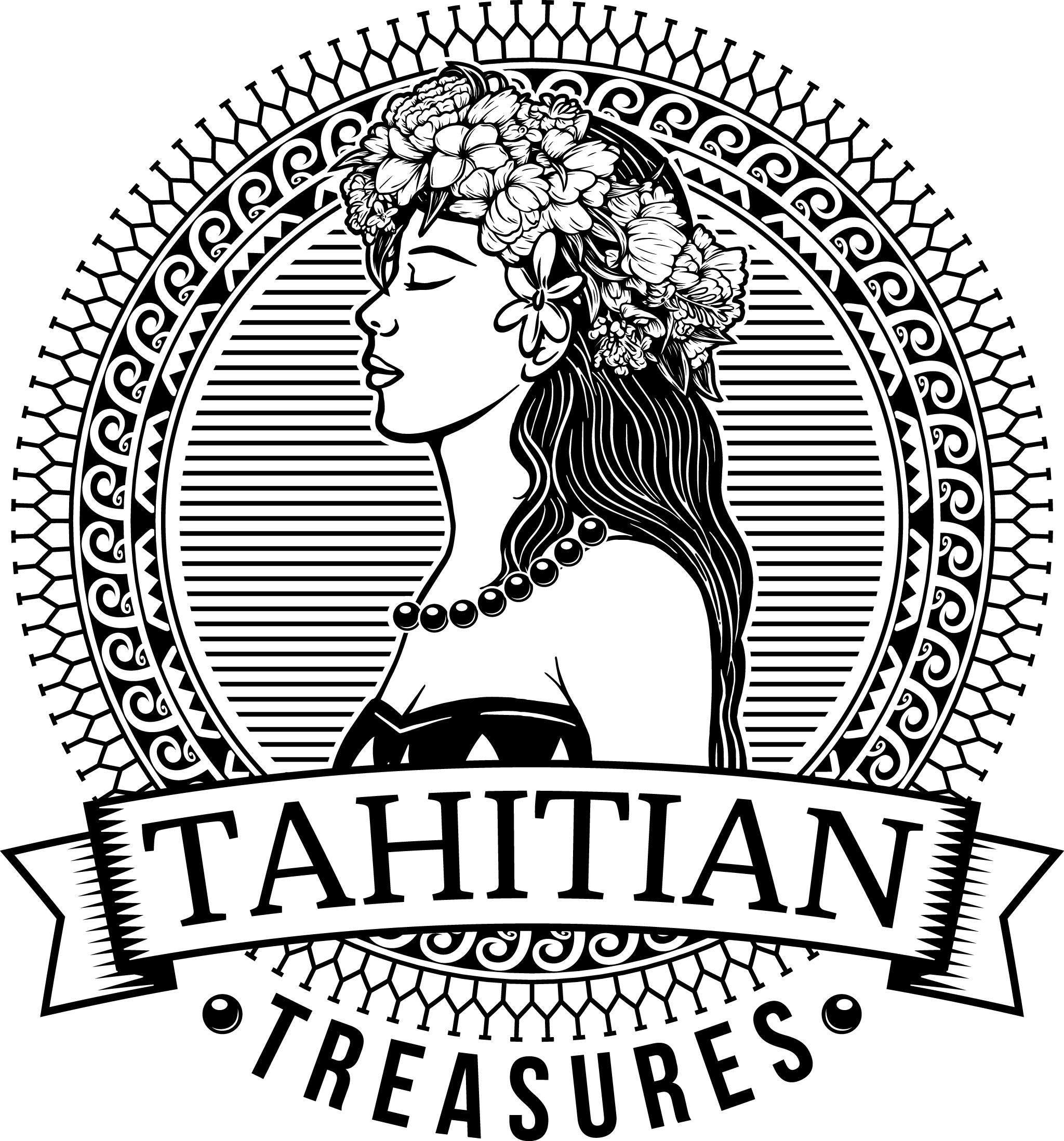 Download Tahitian Treasure - Polynesian Logo Design - ClipartKey