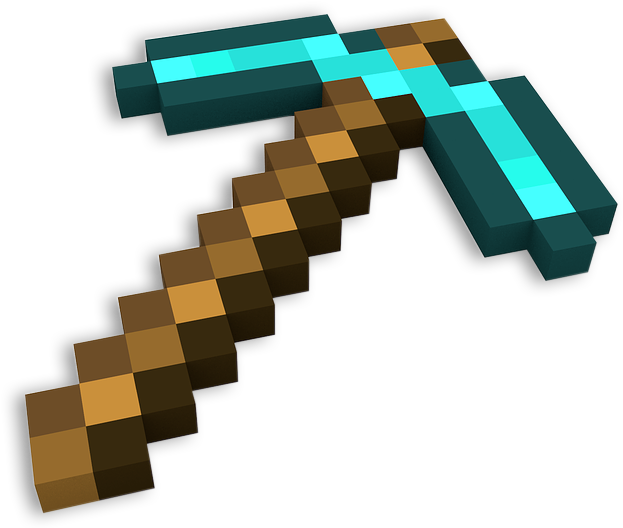 Download Minecraft Diamond Pickaxe Png , Png Download - Minecraft ...