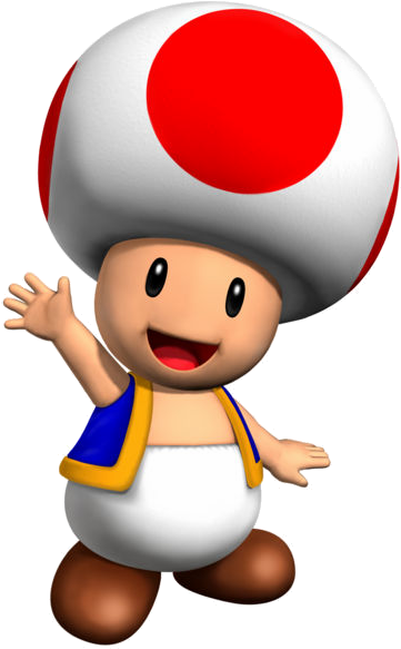 Download Super Mario Toad Png - Toad Mario Bros - ClipartKey
