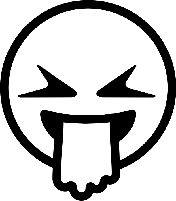 Download Transparent Barf Png - Barf Emoji Coloring Page - ClipartKey