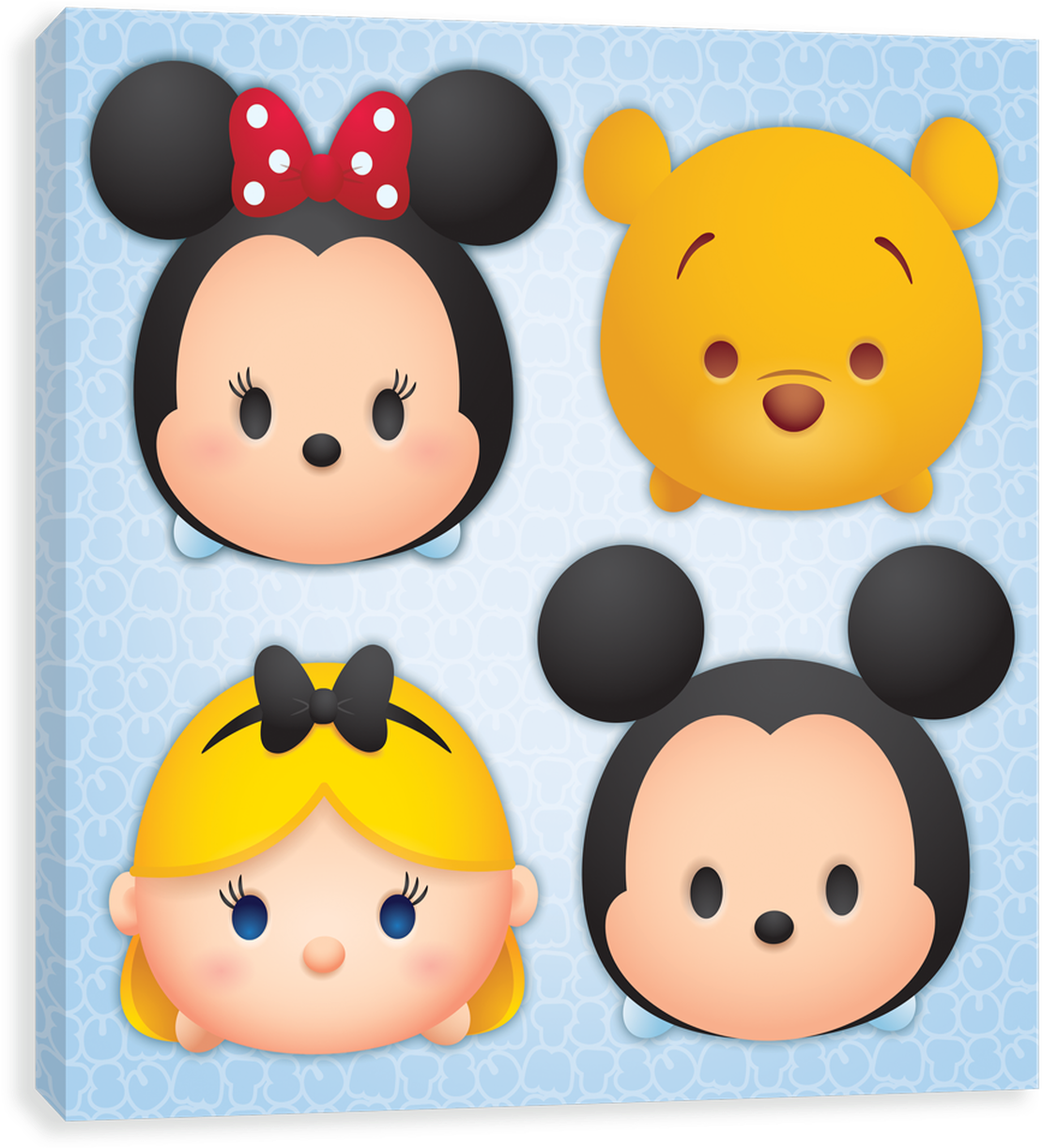 Download Tsum Tsum Four Friends Blue - ClipartKey