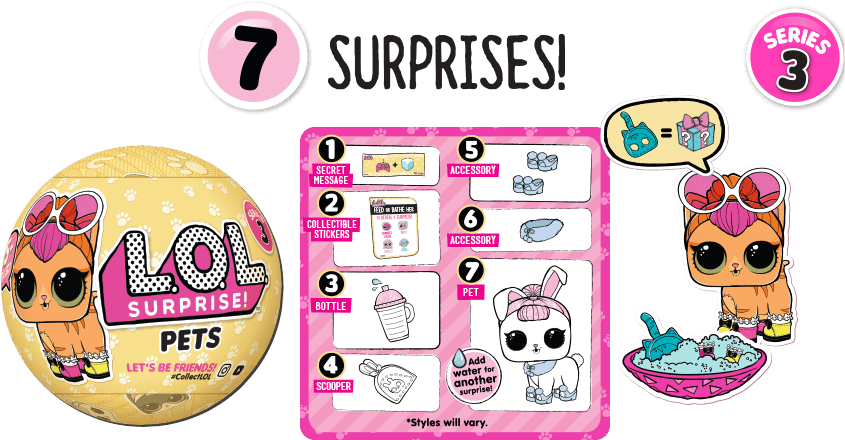 Download Lol Surprise Pets - Secret Message Lol Surprise Pets - ClipartKey