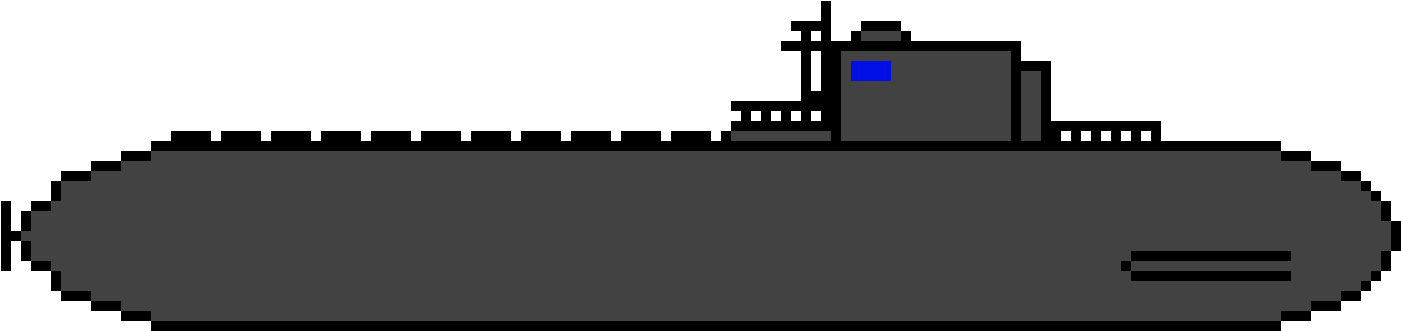 Download Submarine Pixel Art Png - ClipartKey